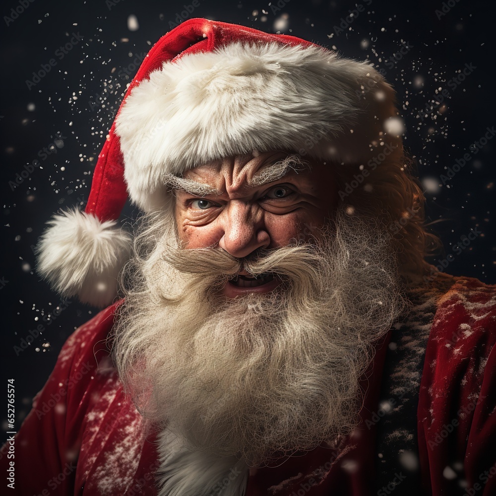 Santa Claus is terrible and has a horrible character. Bad Santa Claus ...
