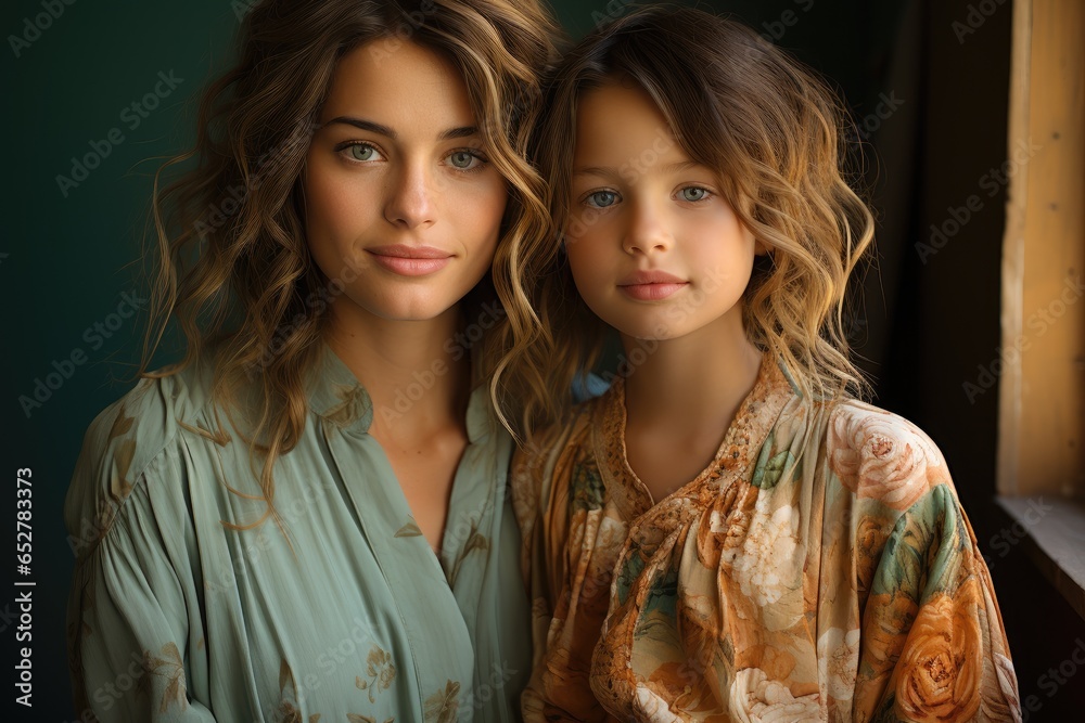 Unbreakable Connection: A Mom and Daughter's Special Moment Side by ...