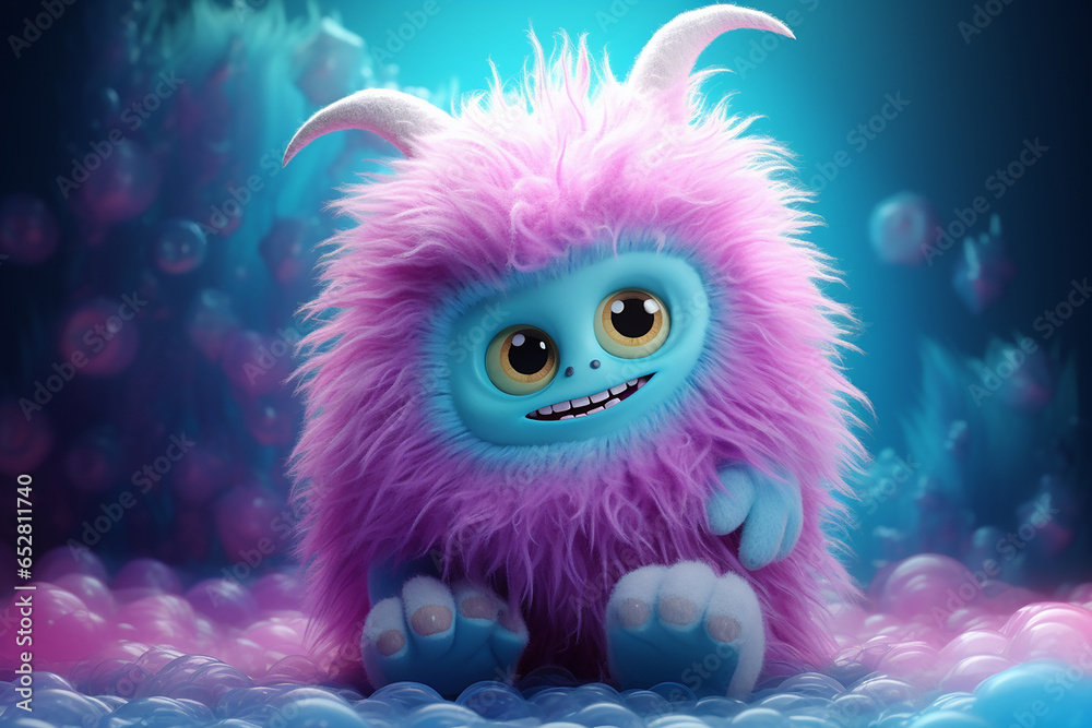 A playful creature figurine that combines imagination and creativity ...