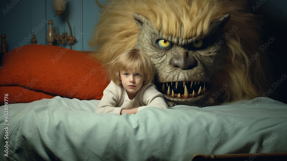 Child's Bedtime Thoughts: Dreaming of Monsters - A Blend of Fantasy ...