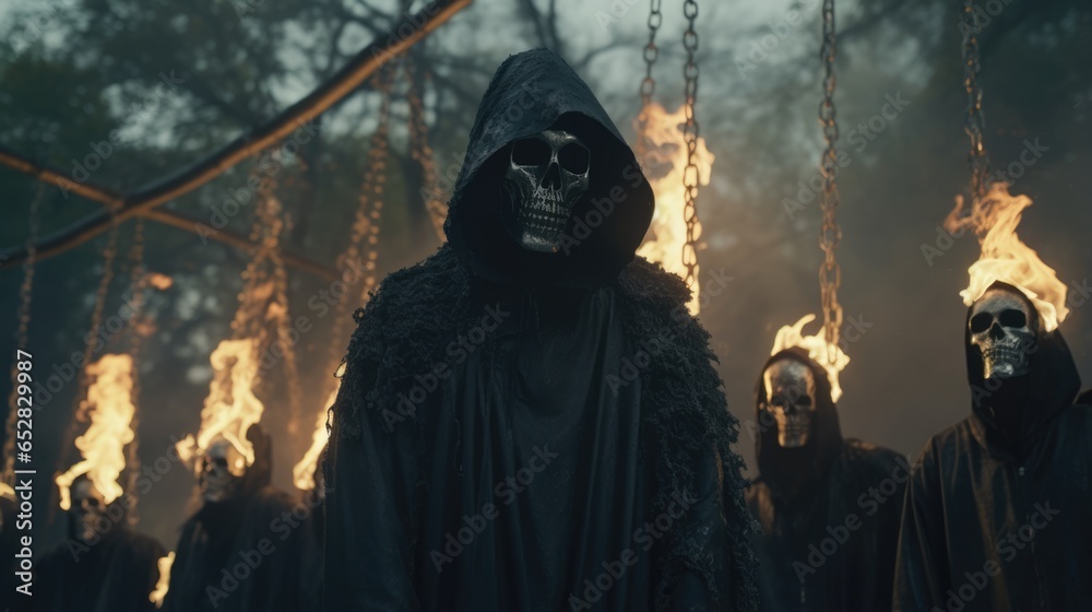 Cult of the dead burning man secret society hidden deep inside the ...