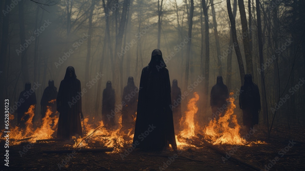 Cult of the dead burning man secret society hidden deep inside the ...