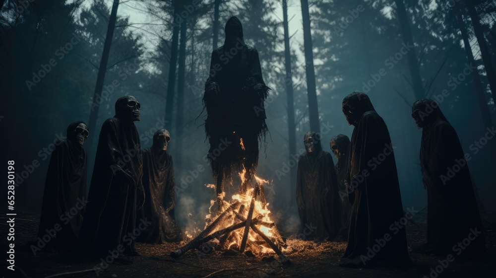 Cult of the dead burning man secret society hidden deep inside the ...