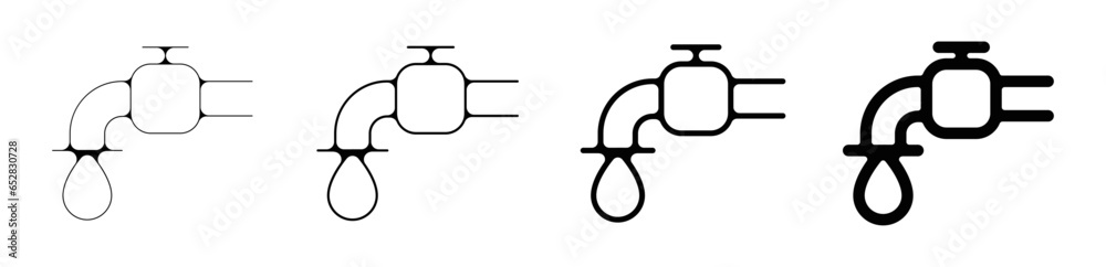 Planète terre eau robinet pictogramme signe et symbole logo label Stock ...