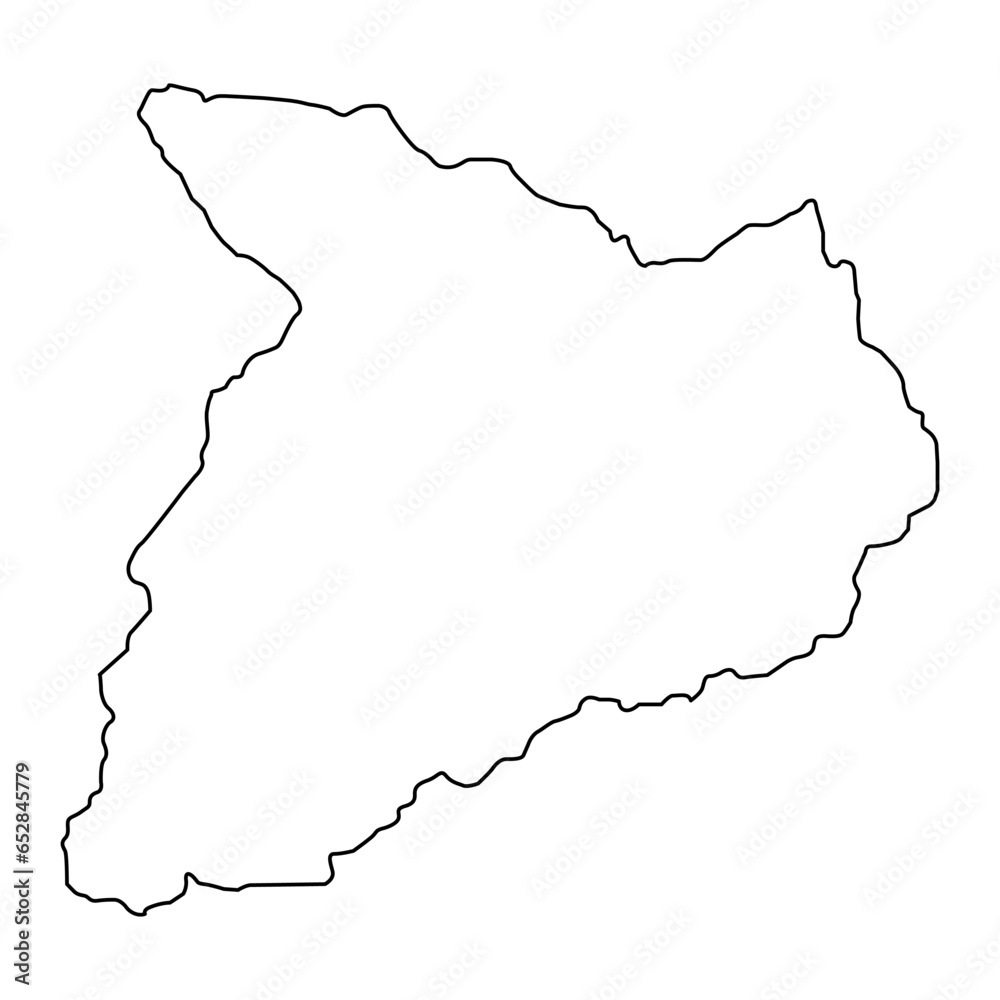 Baghlan province map, administrative division of Afghanistan. Stock ...