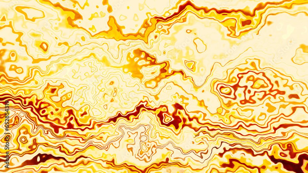 Psychedelic flashing pattern of bright curved lines. Motion. Flashing ...