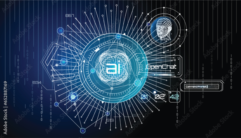 Vector infographics about creating a data matrix and synchronizing work ...