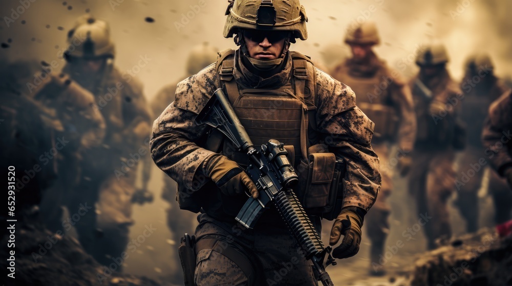 brave soldiers and their unwavering commitment to duty in powerful ...