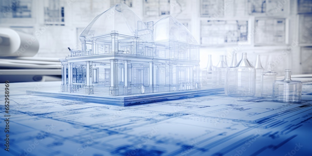 Architectural Precision: Construction Drawings, Blueprints, and a ...