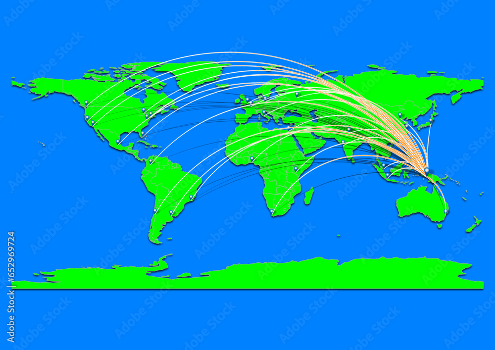 Timika, Indonesia map - Concept map for Timika, Indonesia on World map ...