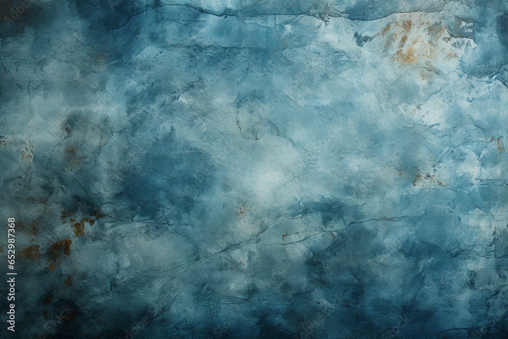 Blue Parchment Harmony, a Vintage Paper Texture Background Evoking the ...