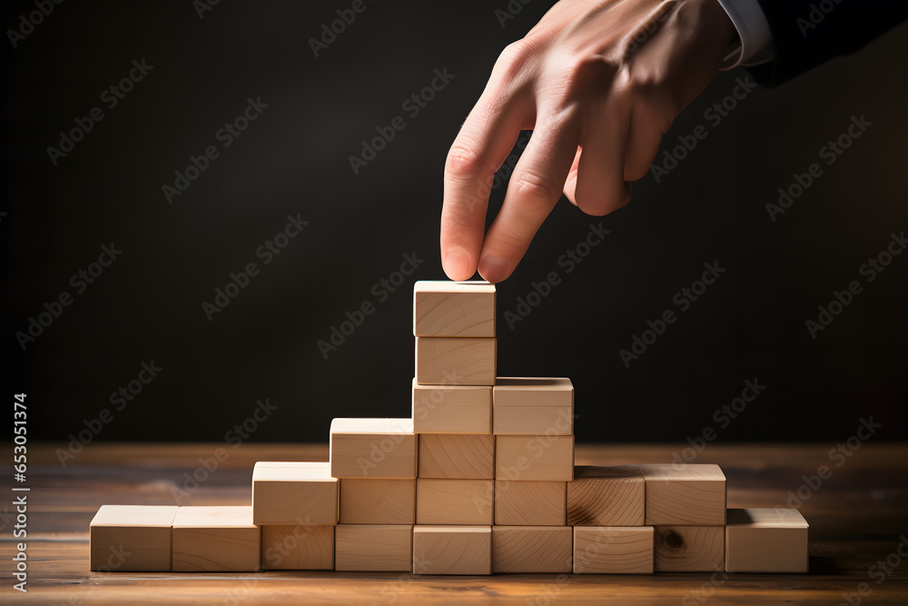 strategy enhancement scenario where a person is carefully placing ...