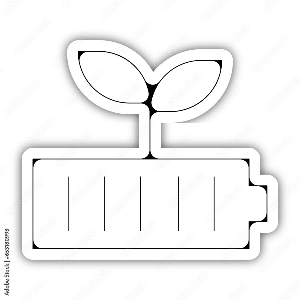 picto logo icones et symbole ecologie agriculture batterie chargeur fin ...