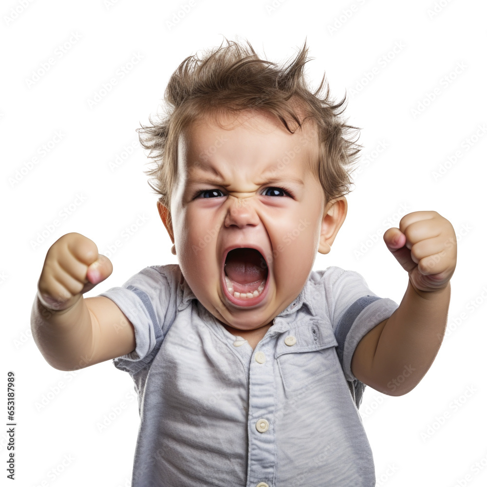 Cute baby giving funny facial expressions and gesture with transparent ...