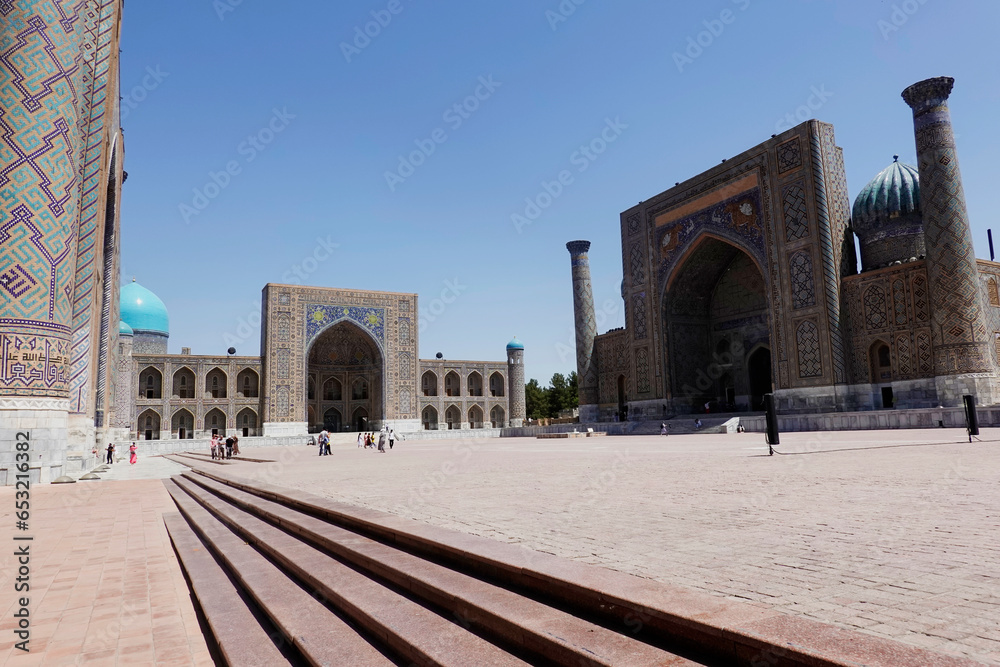 The world-famous Islamic architecture of Samarkand, UNESCO World ...