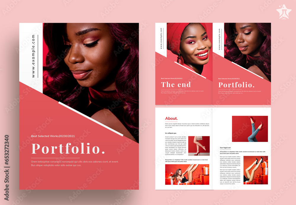 Portfolio Stock Template | Adobe Stock