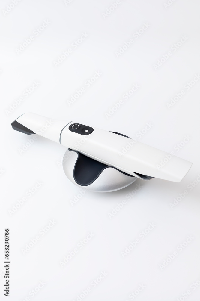 Isolated White 3d Dental Tooth Scanner On White Background. Dental ...