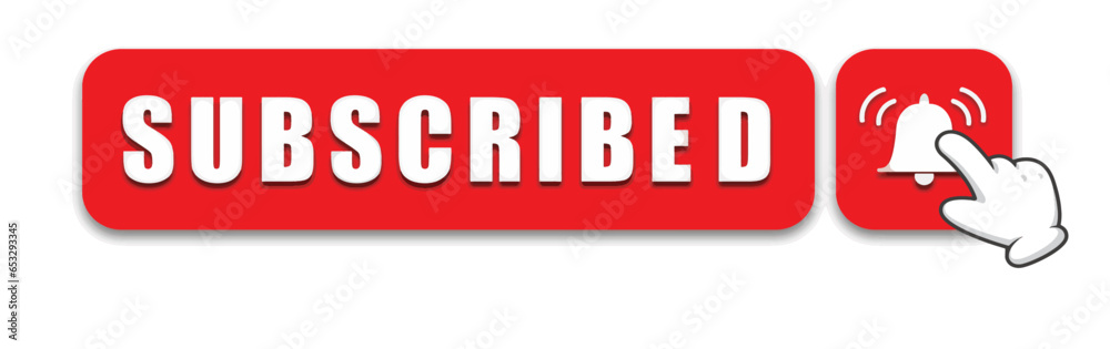 YouTube logo with a play button icon. Recognizable red play button on a ...