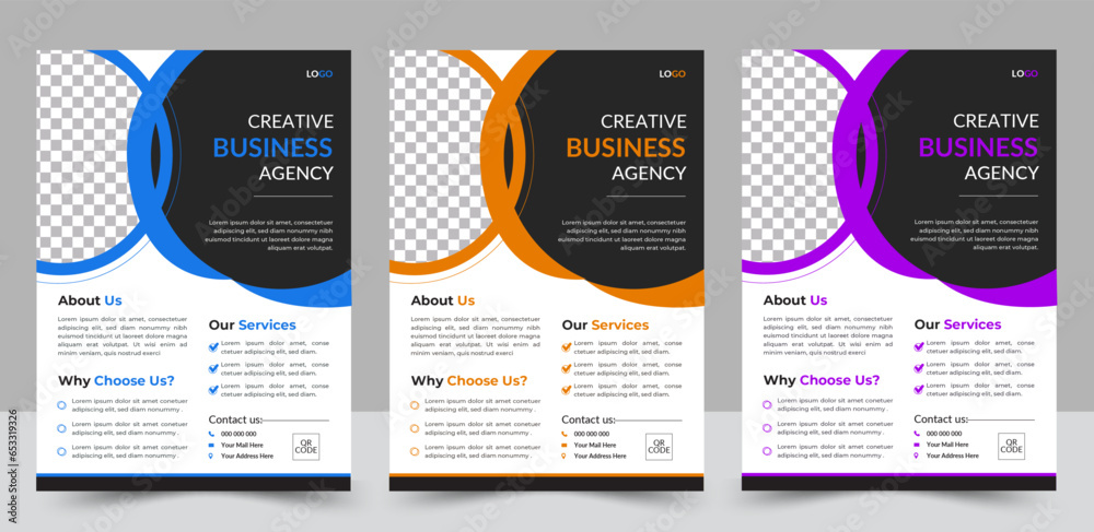 Corporate Flyer design with modern and minimalist style.perfect for ...
