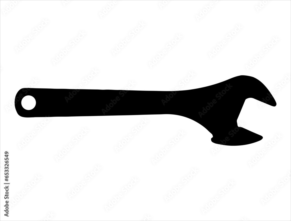 Socket Wrench Silhouette