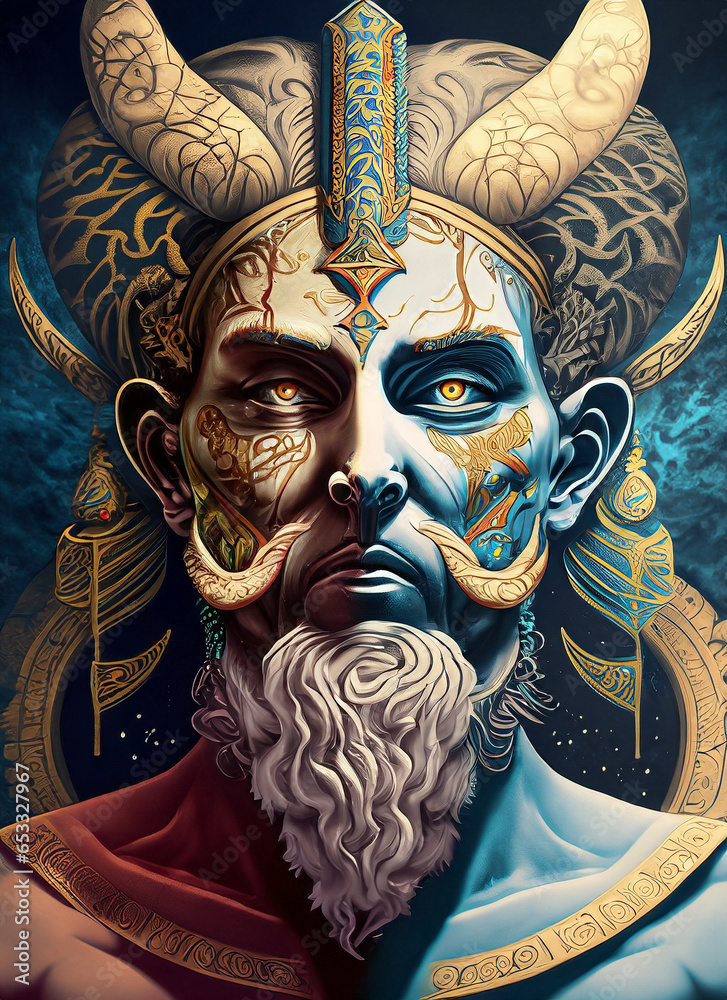 Mythical Deities- Create portraits of mythical deities from various ...