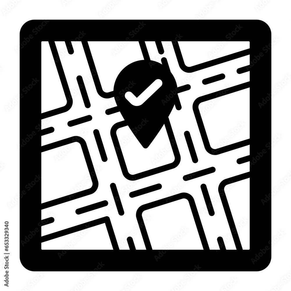 Construction Site Marker vector color icon design, Handyman Services ...