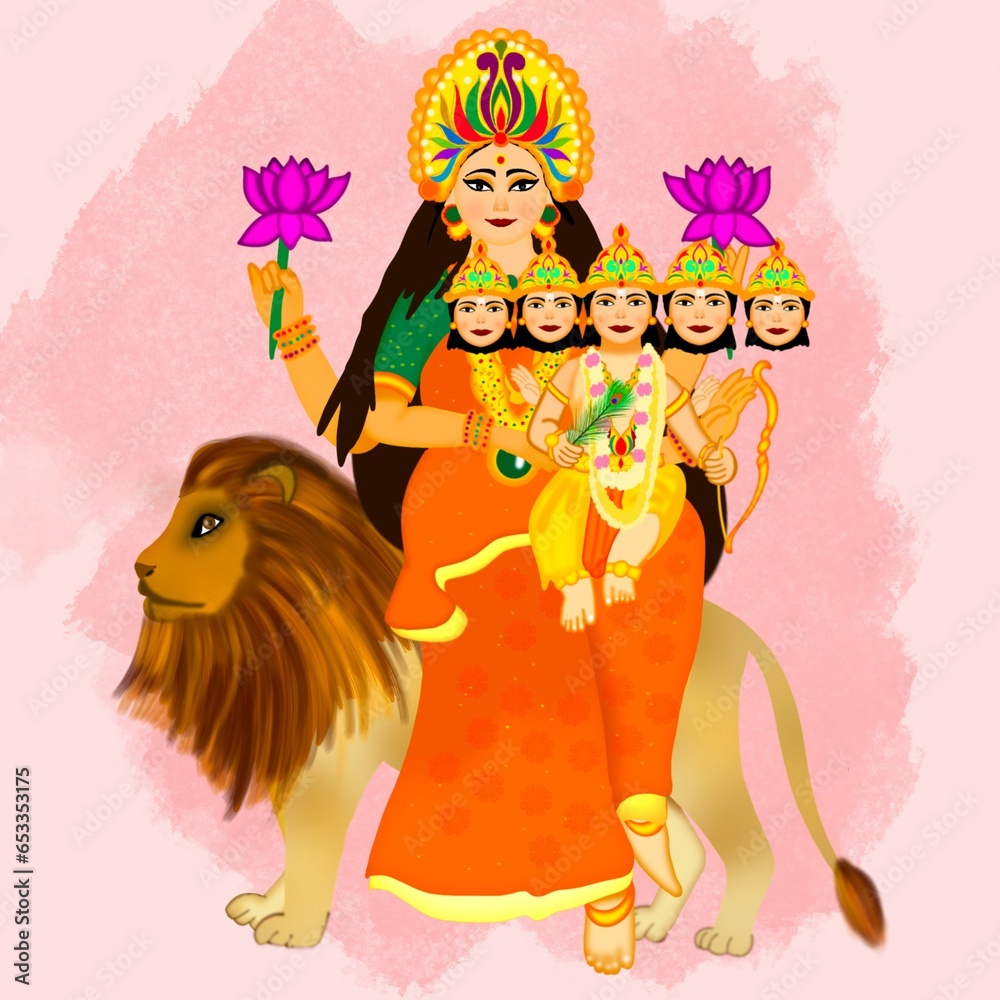 Navratri - Skandamata Goddess - Navratri 5th Day is dedicated to the ...