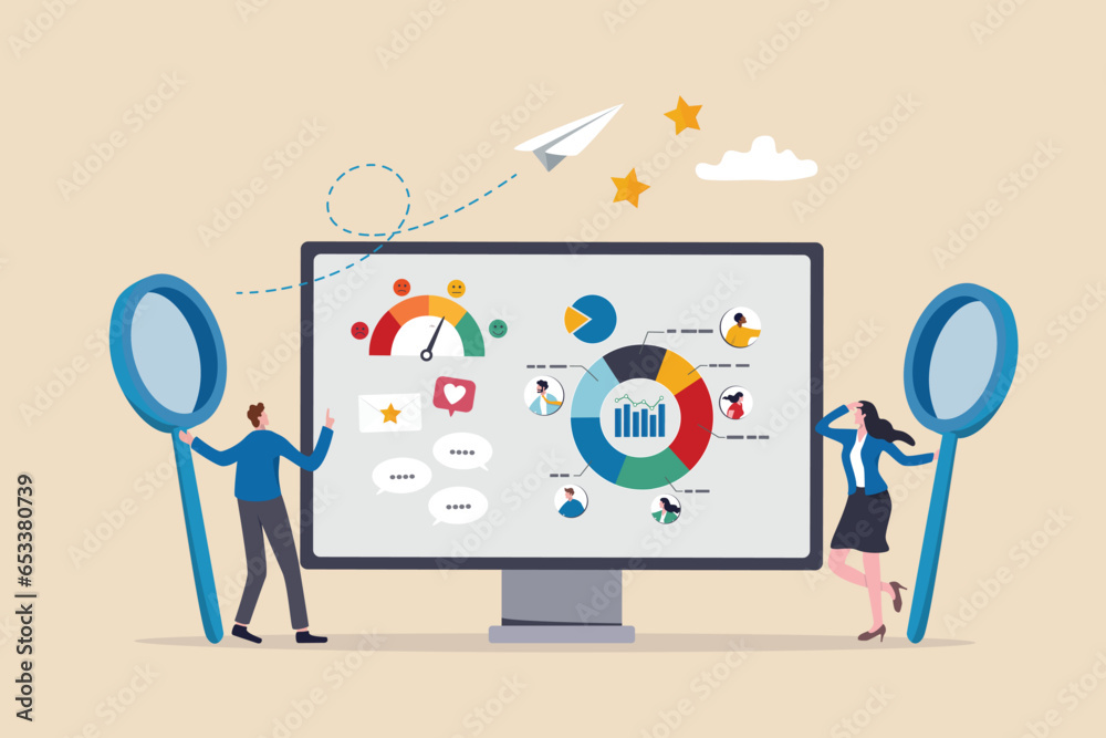 Poster CRM customer relationship management software, marketing ...