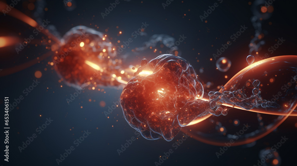 Quantum Entanglement in focus: 3D graphics revealing entangled ...