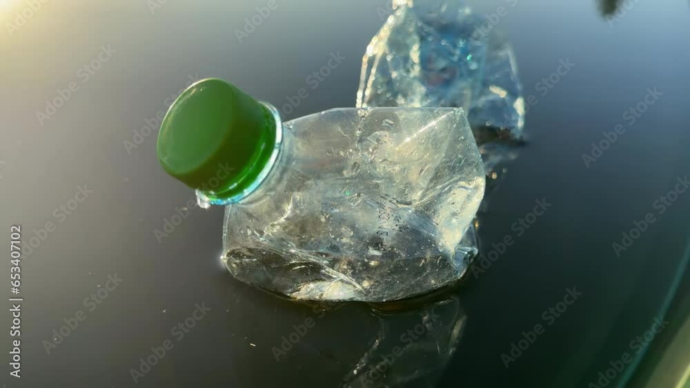 Marine plastic pollution from human activities at coastlines. Plastic ...