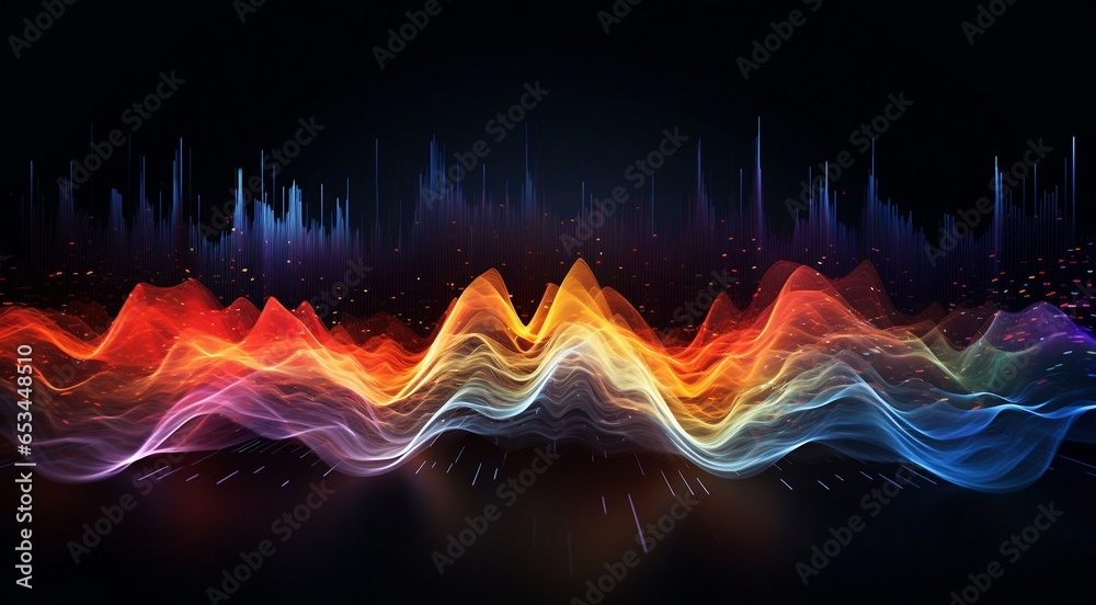 visual sound wave background, hd sound wave wallpaper, visual waves ...