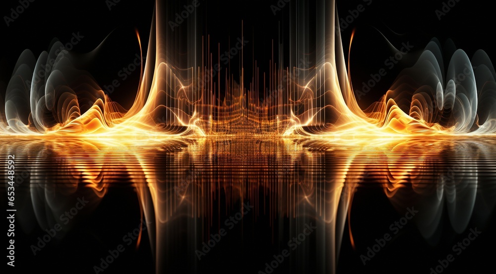 visual sound wave background, hd sound wave wallpaper, visual waves ...