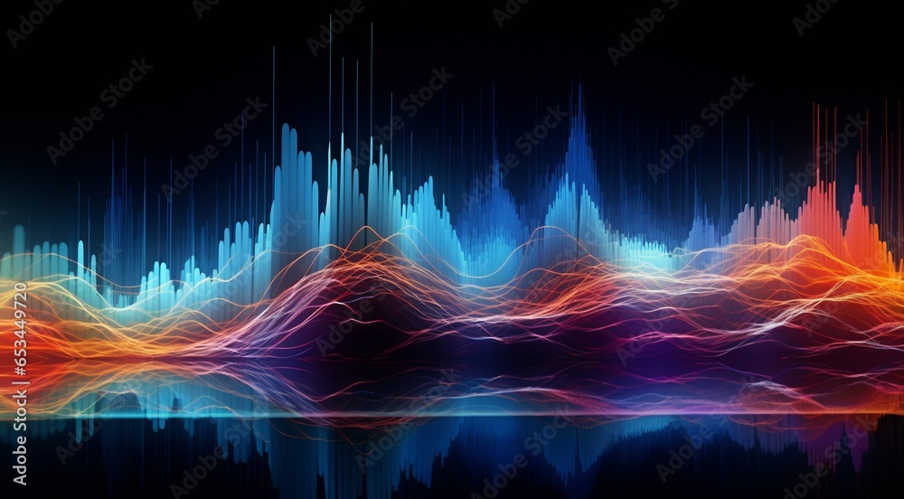 visual sound wave background, hd sound wave wallpaper, visual waves ...