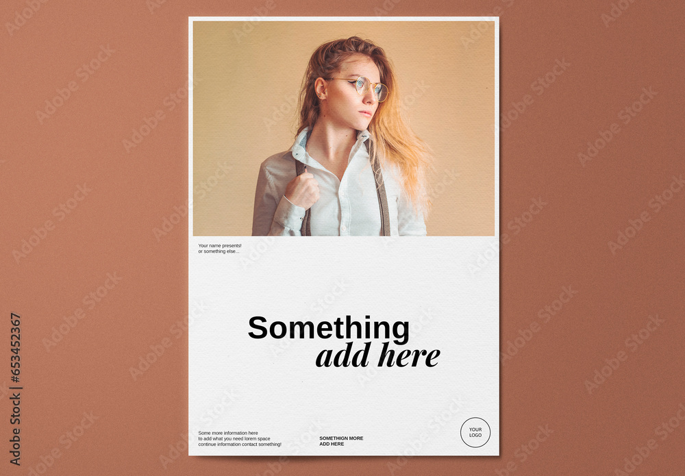 Simple Poster A3 and A4 Template Stock Template | Adobe Stock