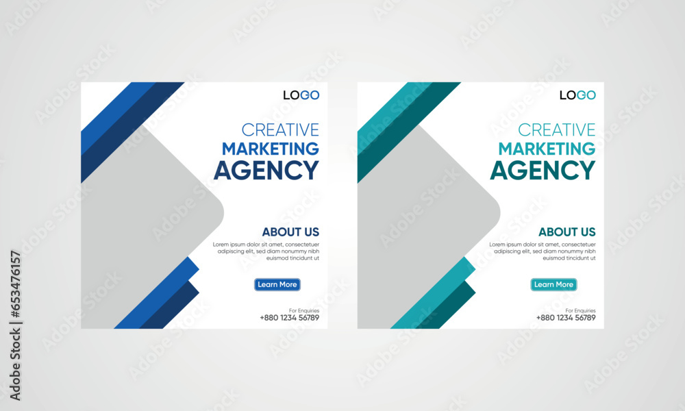 agency social media post, creative social media post design for agency ...