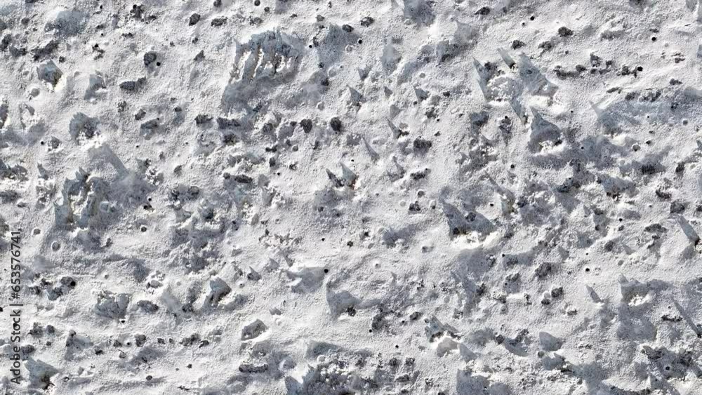 Uneven plastered surface, uniform texture background, rotating, turning ...