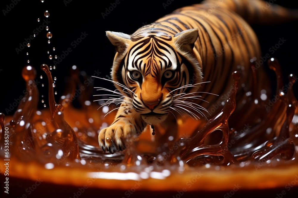 Explore the mesmerizing world of ferrofluid art with this captivating ...