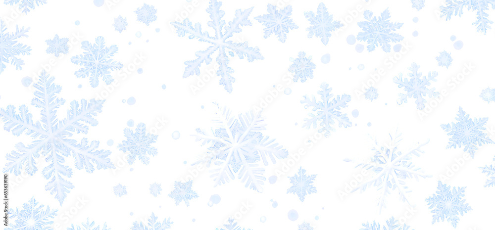 winter sky with falling snowflakes (background transparent) png with ...