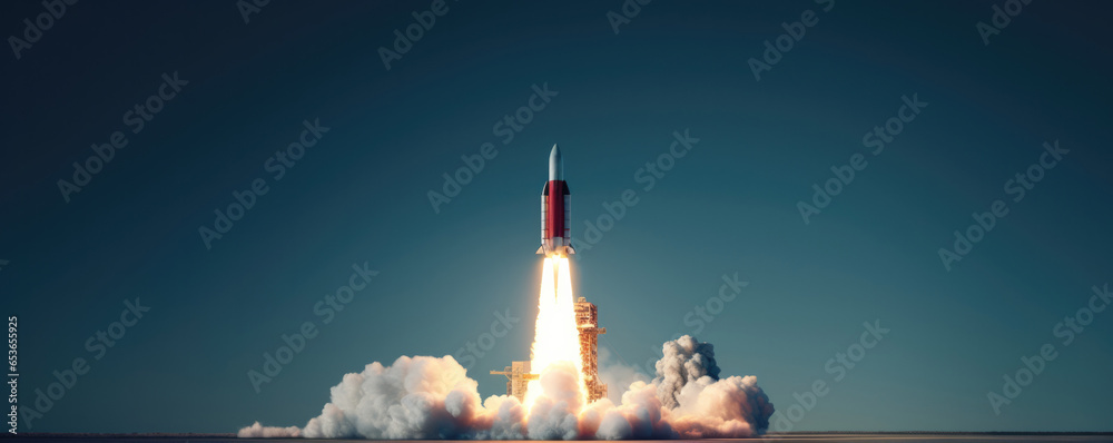 Foto de The Anticipation Of A Rocket Launch Captures The Spirit Of ...