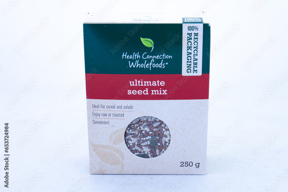 Johannesburg, South Africa - a pack of Health Connection Wholefoods ...