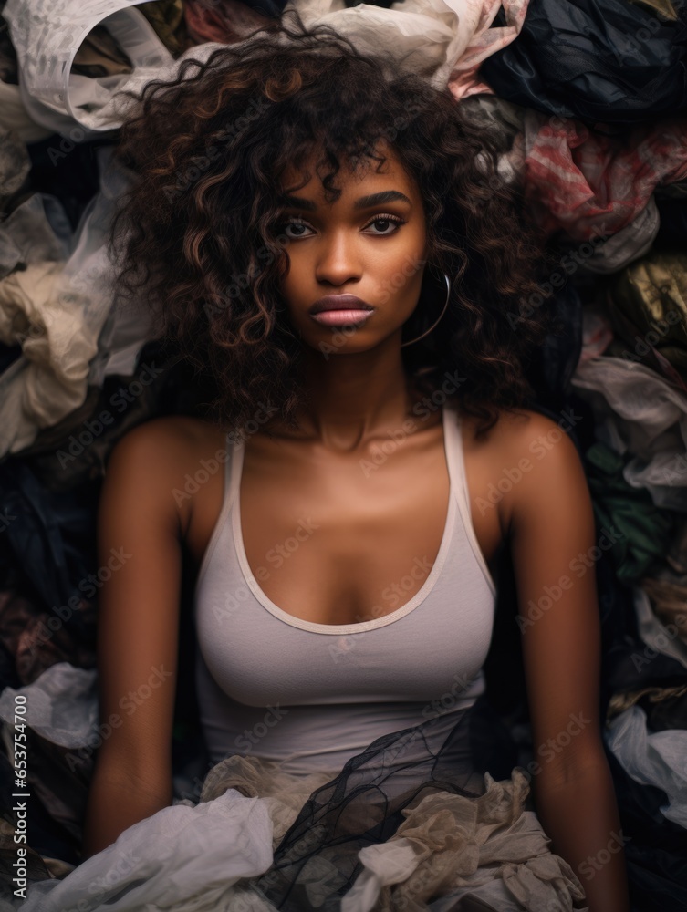 The Hidden Costs of Ultra Fast Fashion - Diverse Models Sitting in a ... The Hidden Costs of Ultra Fast Fashion - Diverse Models Sitting in a ...