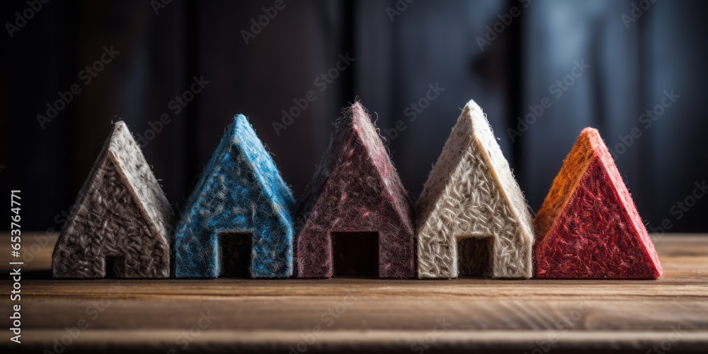 Architectural Creativity Unleashed: A Table Display Showcases a ...