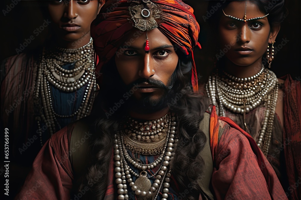 Rabari people of India, a pastoral community, rich cultural traditions ...