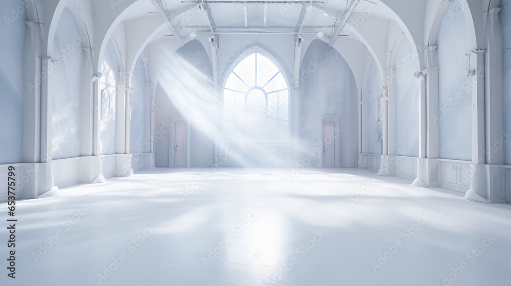 A beautiful white cathedral makes the most incredible background ...