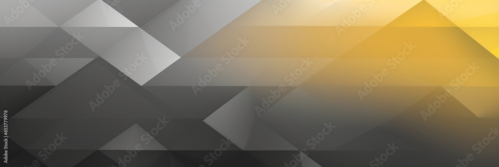 Yellow and Grey Grainy Shaded Geometry: Abstract background texture in ...