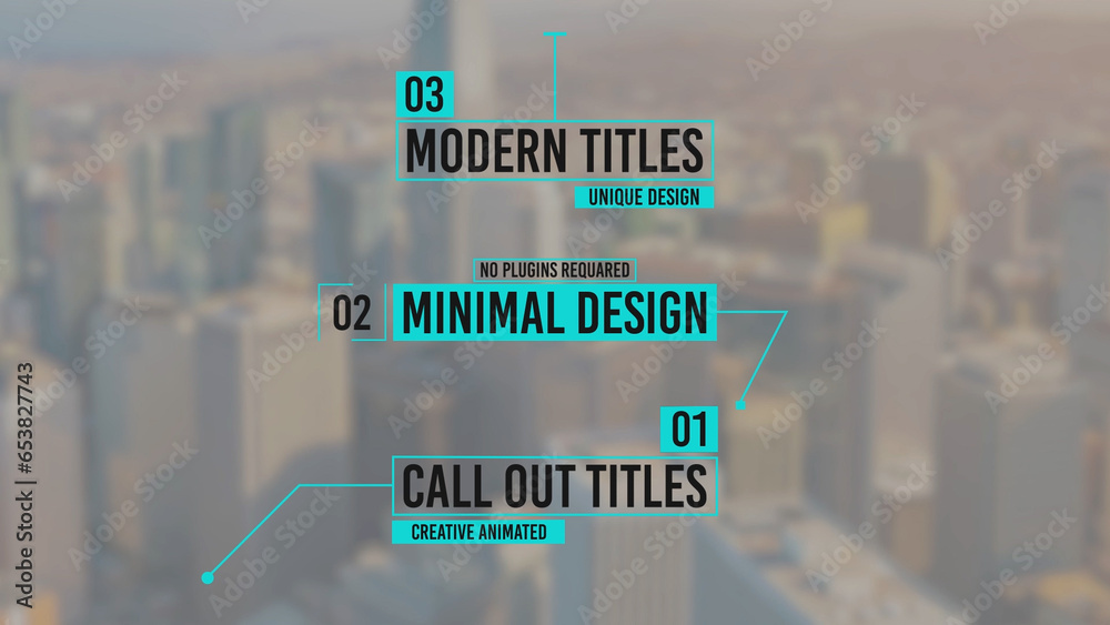 Call Out Titles Stock Template | Adobe Stock