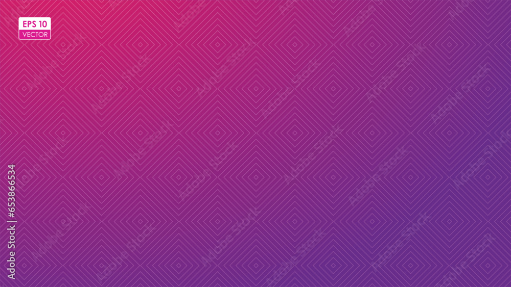 Simple background with pink and purplish blue gradations with a square ...