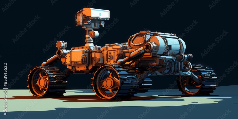 Mars Rover Embarks on Martian Adventure: The Robotic Explorer Ventures ...
