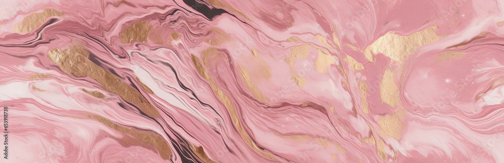 Abstract Pink Marble Texture Pattern Stackable Tiles Can Be Used For Background Wallpaper