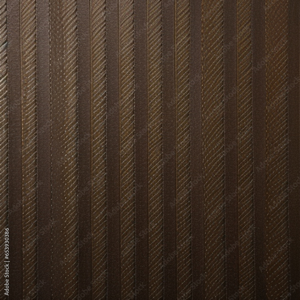 Brown vertically striped background with texture, fine pattern and ...